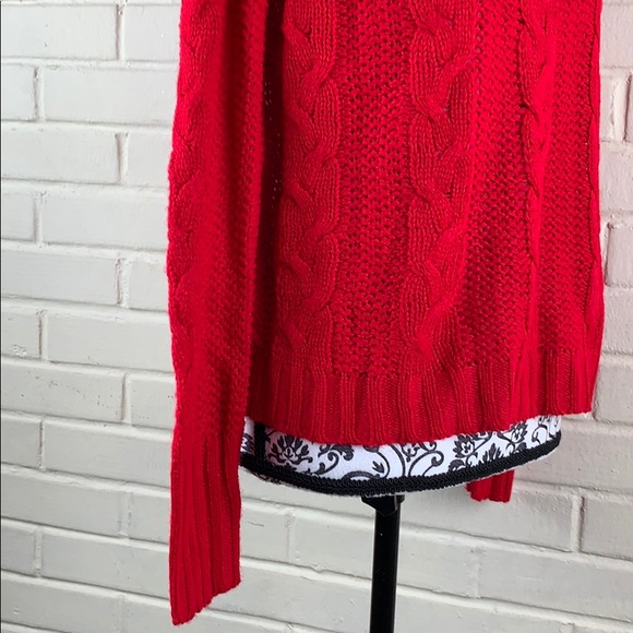 Cotton Emporium | Sweaters | Cotton Emporium Red Bright Sweater | Poshmark